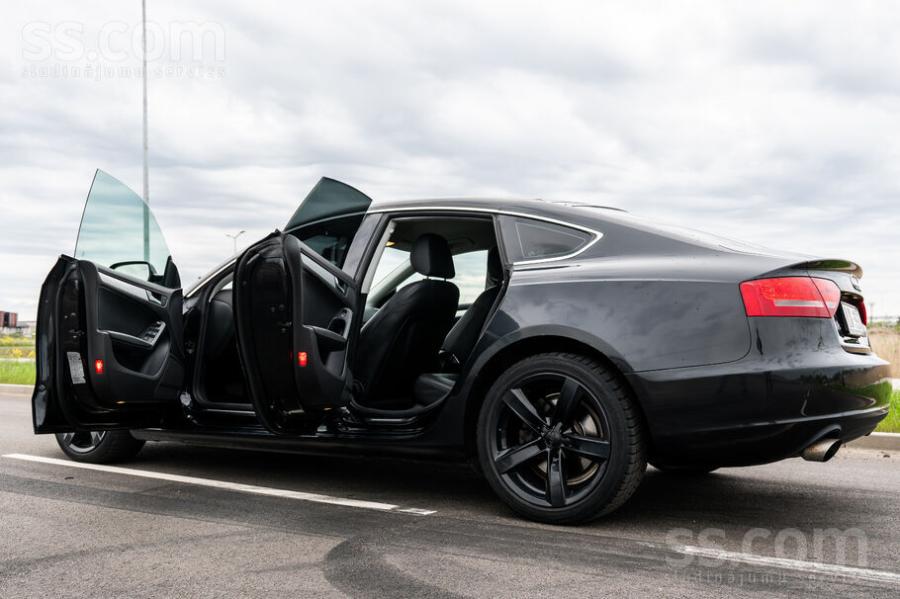 Melns Audi A5 2010 Liepāja, ar dzinēja tilpumu 2.00 L un nobraukumu 283 tūkst. km par 8800 €, foto 17 vietnē AUTOMOTO.COM.LV