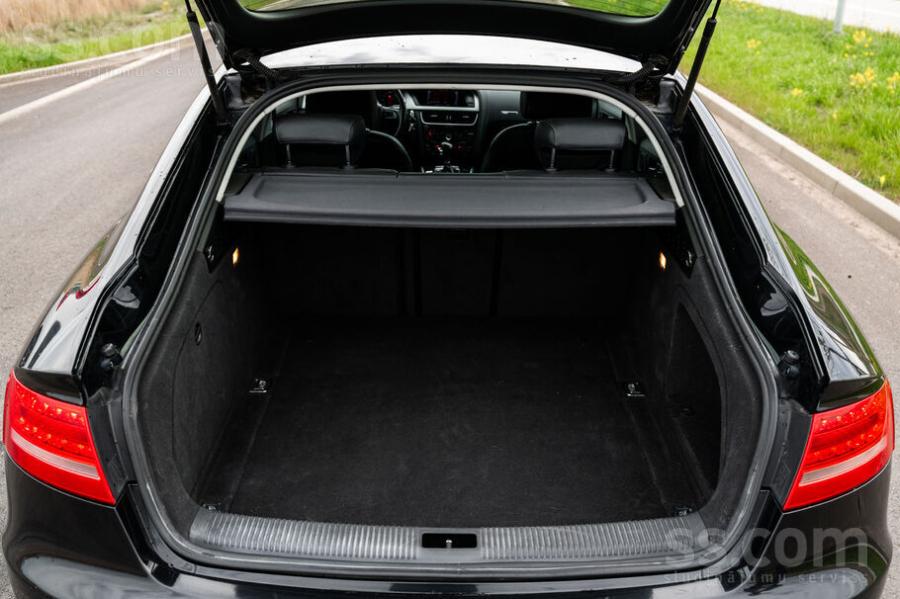Melns Audi A5 2010 Liepāja, ar dzinēja tilpumu 2.00 L un nobraukumu 283 tūkst. km par 8800 €, foto 18 vietnē AUTOMOTO.COM.LV