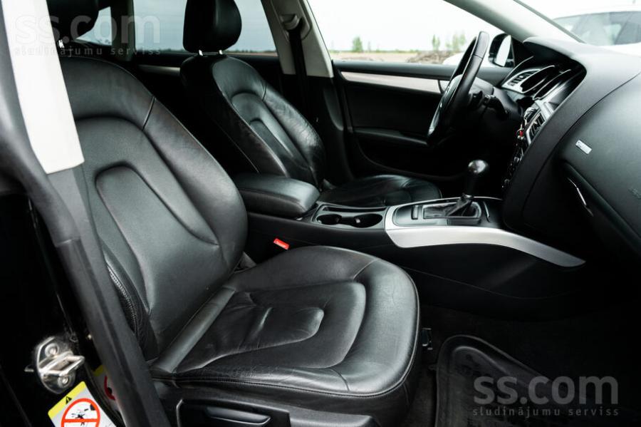 Melns Audi A5 2010 Liepāja, ar dzinēja tilpumu 2.00 L un nobraukumu 283 tūkst. km par 8800 €, foto 19 vietnē AUTOMOTO.COM.LV