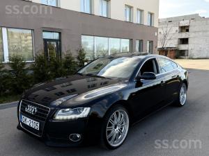 Black Audi A5 2010 in Daugavpils, with an engine capacity of 2.70 L and mileage of 306 thousand km for 7100 €, photo 5 on AUTOMOTO.COM.LV