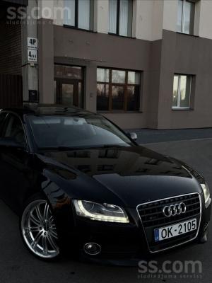 Black Audi A5 2010 in Daugavpils, with an engine capacity of 2.70 L and mileage of 306 thousand km for 7100 €, photo 7 on AUTOMOTO.COM.LV