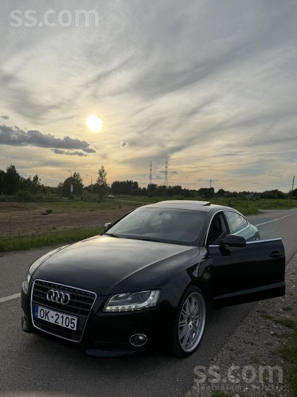 Melns Audi A5 2010 Daugavpils, ar dzinēja tilpumu 2.70 L un nobraukumu 306 tūkst. km par 7100 €, foto 8 vietnē AUTOMOTO.COM.LV