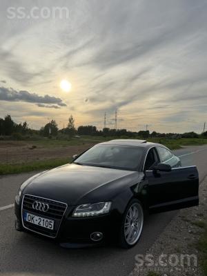 Black Audi A5 2010 in Daugavpils, with an engine capacity of 2.70 L and mileage of 306 thousand km for 7100 €, photo 9 on AUTOMOTO.COM.LV