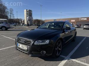 Melns Audi A5 2010 Rīga, ar dzinēja tilpumu 3.00 L un nobraukumu 343 tūkst. km par 8000 €, foto  vietnē AUTOMOTO.COM.LV