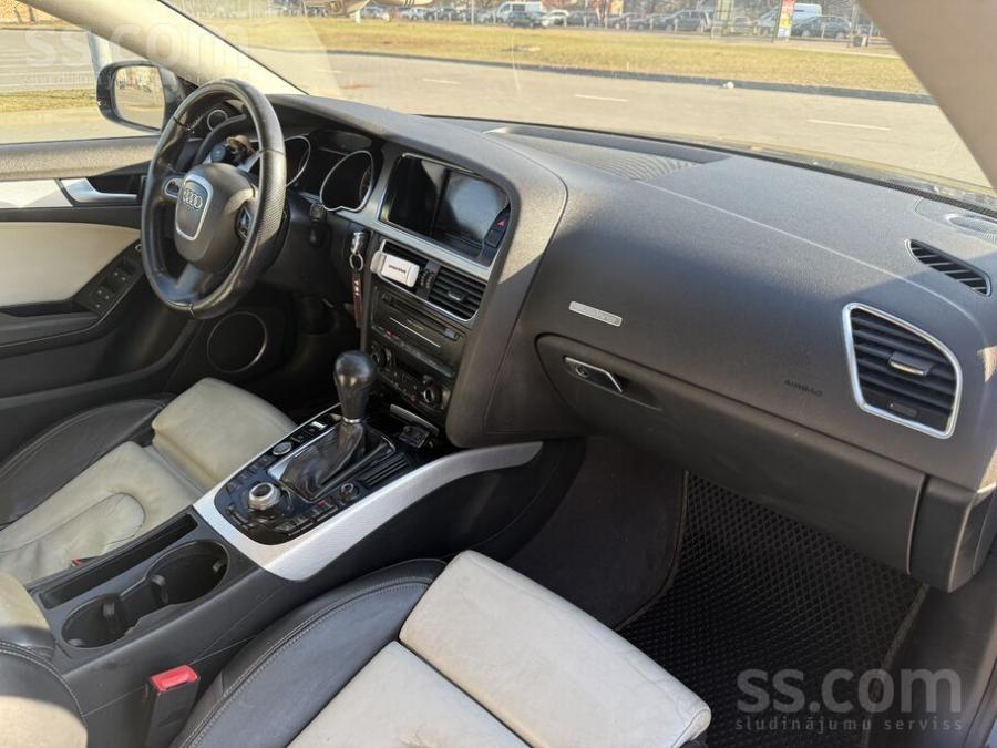 Melns Audi A5 2010 Rīga, ar dzinēja tilpumu 3.00 L un nobraukumu 343 tūkst. km par 8000 €, foto 12 vietnē AUTOMOTO.COM.LV