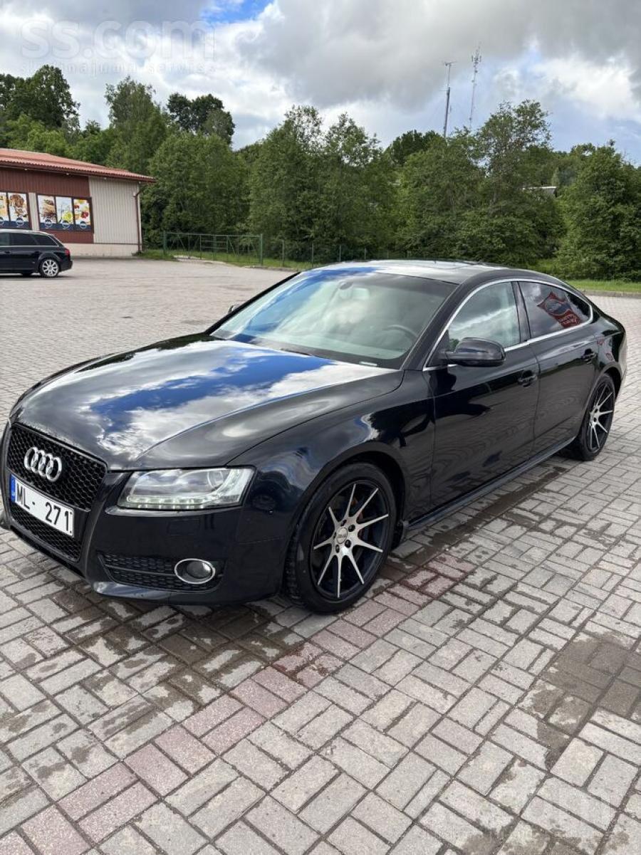 Melns Audi A5 2010 Kuldīga, ar dzinēja tilpumu 2.70 L un nobraukumu 0 tūkst. km par 5550 €, foto 3 vietnē AUTOMOTO.COM.LV