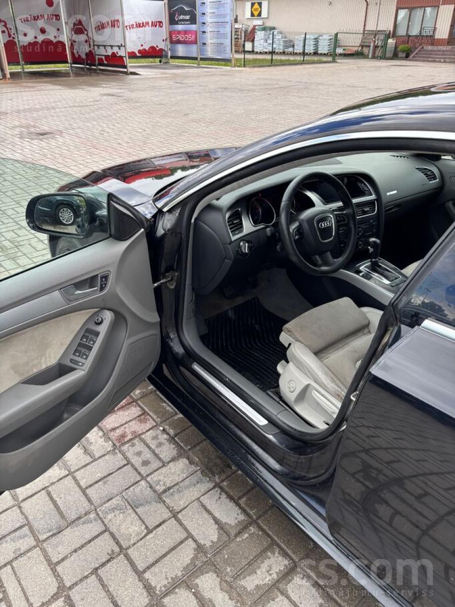 Melns Audi A5 2010 Kuldīga, ar dzinēja tilpumu 2.70 L un nobraukumu 0 tūkst. km par 5550 €, foto 6 vietnē AUTOMOTO.COM.LV
