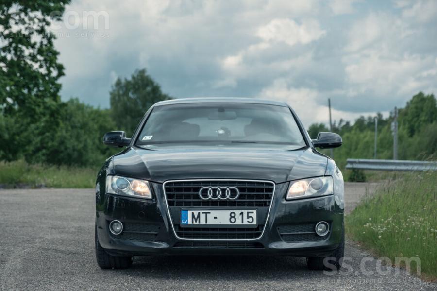 Melns Audi A5 2010 Jūrmala, ar dzinēja tilpumu 2.00 L un nobraukumu 278 tūkst. km par 9950 €, foto 7 vietnē AUTOMOTO.COM.LV