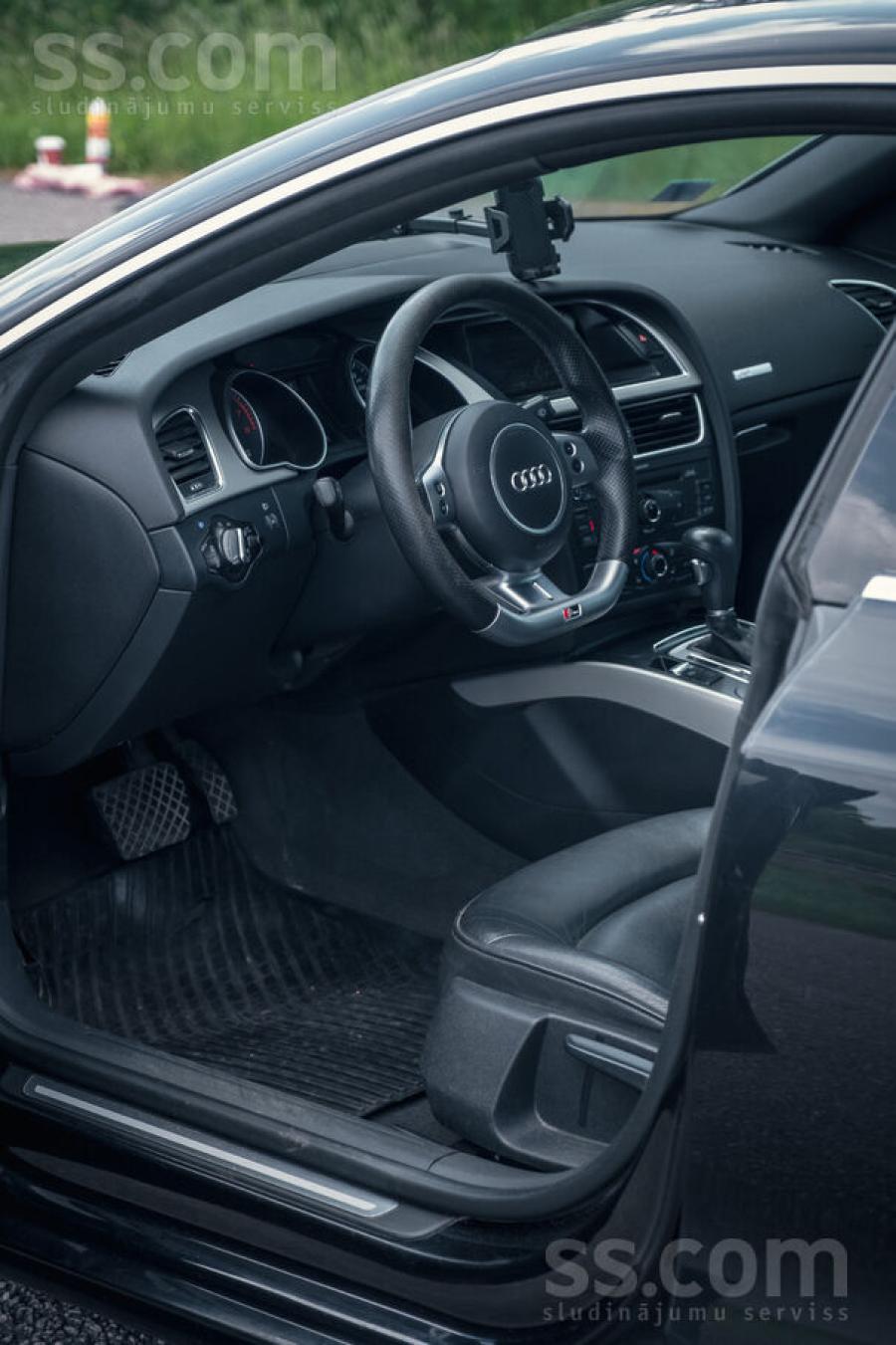 Melns Audi A5 2010 Jūrmala, ar dzinēja tilpumu 2.00 L un nobraukumu 278 tūkst. km par 9950 €, foto 14 vietnē AUTOMOTO.COM.LV