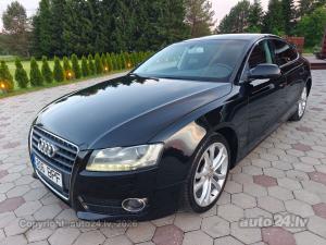 Melns Audi A5 2010 Paide, ar dzinēja tilpumu 2.00 L un nobraukumu 227 tūkst. km par 8990 €, foto  vietnē AUTOMOTO.COM.LV