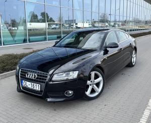 Melns Audi A5 2010 Rēzekne, ar dzinēja tilpumu 2.70 L un nobraukumu 238 tūkst. km par 6950 €, foto  vietnē AUTOMOTO.COM.LV