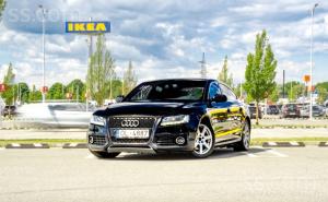 Black Audi A5 2010 in Riga, with an engine capacity of 3.00 L and mileage of 309 thousand km for 8390 €, photo 5 on AUTOMOTO.COM.LV