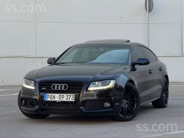 Black Audi A5 2010 in Riga, with an engine capacity of 3.00 L and mileage of 0 thousand km for 9500 €, photo 1 on AUTOMOTO.COM.LV