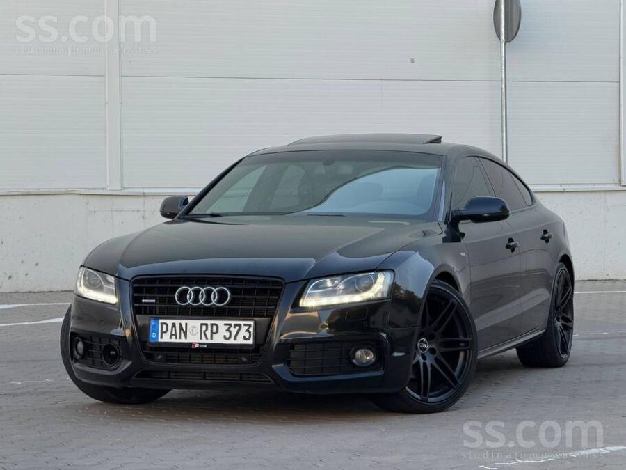 Melns Audi A5 2010 Rīga, ar dzinēja tilpumu 3.00 L un nobraukumu 0 tūkst. km par 9500 €, foto 1 vietnē AUTOMOTO.COM.LV