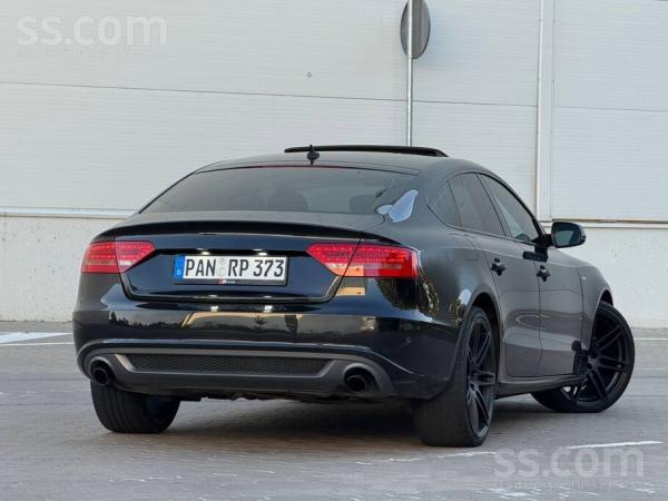 Black Audi A5 2010 in Riga, with an engine capacity of 3.00 L and mileage of 0 thousand km for 9500 €, photo 2 on AUTOMOTO.COM.LV