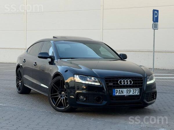Black Audi A5 2010 in Riga, with an engine capacity of 3.00 L and mileage of 0 thousand km for 9500 €, photo 3 on AUTOMOTO.COM.LV