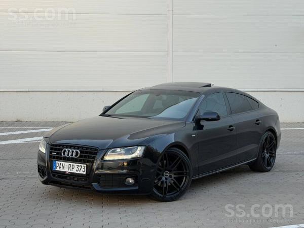 Black Audi A5 2010 in Riga, with an engine capacity of 3.00 L and mileage of 0 thousand km for 9500 €, photo 5 on AUTOMOTO.COM.LV