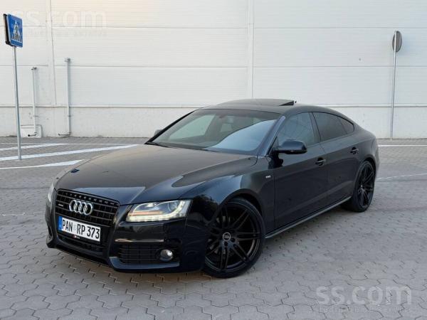 Black Audi A5 2010 in Riga, with an engine capacity of 3.00 L and mileage of 0 thousand km for 9500 €, photo 7 on AUTOMOTO.COM.LV