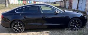 Melns Audi A5 2010 Daugavpils, ar dzinēja tilpumu 2.70 L un nobraukumu 210 tūkst. km par 10500 €, foto  vietnē AUTOMOTO.COM.LV