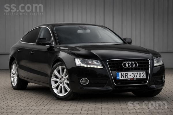 Черный Ауди А5 2010 в Тукумс, объемом двигателя 2.00 л и пробегом 310 тыс. км за 5500 €, фото 1 на AUTOMOTO.COM.LV