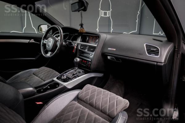 Melns Audi A5 2010 Rīga, ar dzinēja tilpumu 2.70 L un nobraukumu 272 tūkst. km par 7490 €, foto 9 vietnē AUTOMOTO.COM.LV