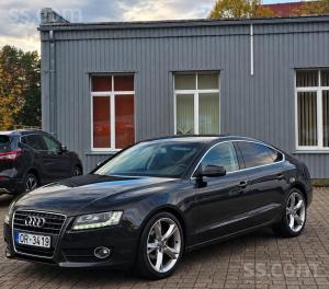 Black Audi A5 2010 in Riga, with an engine capacity of 2.70 L and mileage of 0 thousand km for 5277 €, photo  on AUTOMOTO.COM.LV