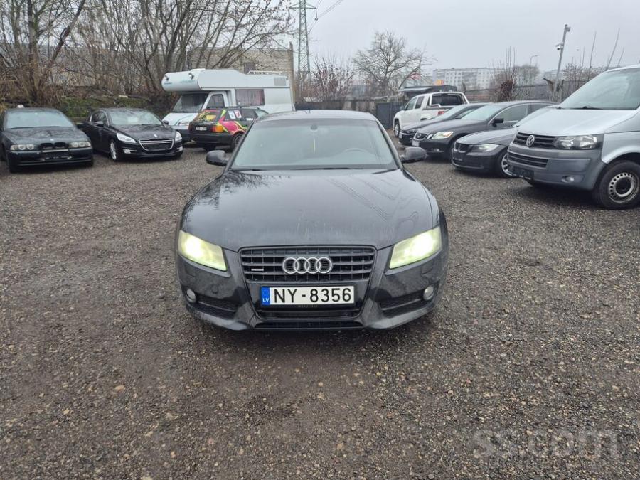 Melns Audi A5 2011 Rīga, ar dzinēja tilpumu 3.00 L un nobraukumu 285 tūkst. km par 8990 €, foto 3 vietnē AUTOMOTO.COM.LV
