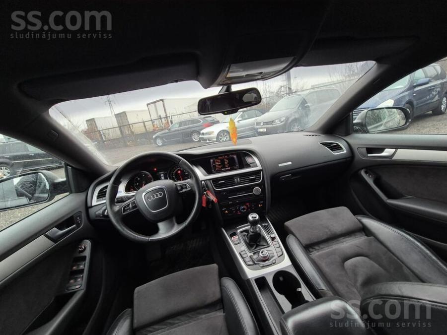 Melns Audi A5 2011 Rīga, ar dzinēja tilpumu 3.00 L un nobraukumu 285 tūkst. km par 8990 €, foto 15 vietnē AUTOMOTO.COM.LV