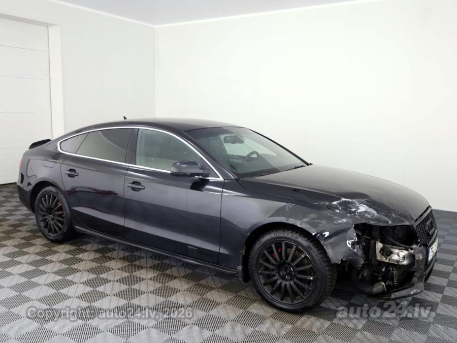 Black Audi A5 2011 in Tallinn, with an engine capacity of 3.00 L and mileage of 452 thousand km for 2499 €, photo 1 on AUTOMOTO.COM.LV
