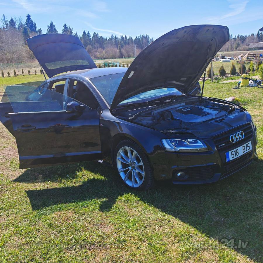 Melns Audi A5 2011 Tallina, ar dzinēja tilpumu 3.00 L un nobraukumu 260 tūkst. km par 10000 €, foto 3 vietnē AUTOMOTO.COM.LV