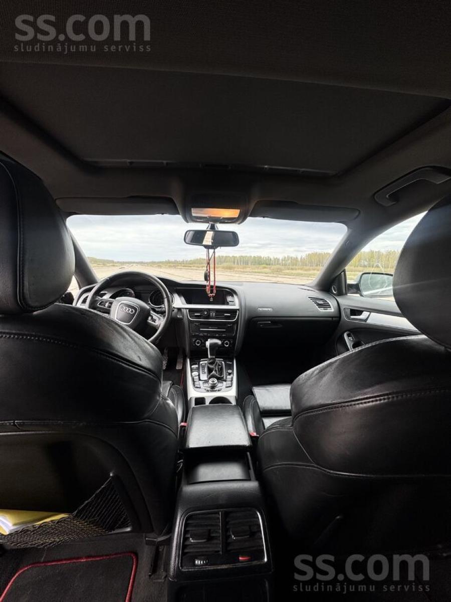 Melns Audi A5 2011 Daugavpils, ar dzinēja tilpumu 3.00 L un nobraukumu 309 tūkst. km par 7700 €, foto 7 vietnē AUTOMOTO.COM.LV