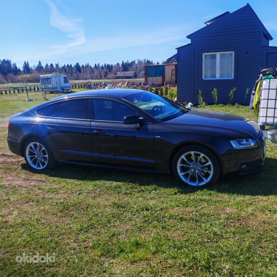 Black Audi A5 2011 in Tallinn, with an engine capacity of 0.00 L and mileage of 260 thousand km for 9500 €, photo 13 on AUTOMOTO.COM.LV