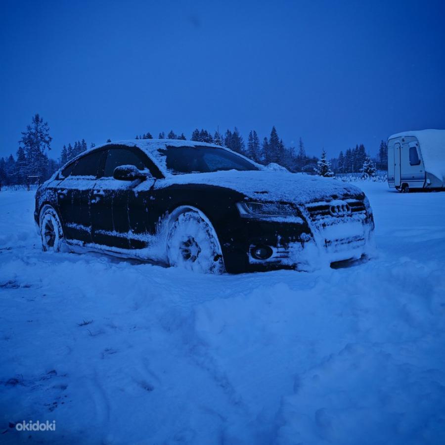Black Audi A5 2011 in Tallinn, with an engine capacity of 0.00 L and mileage of 260 thousand km for 9500 €, photo 14 on AUTOMOTO.COM.LV