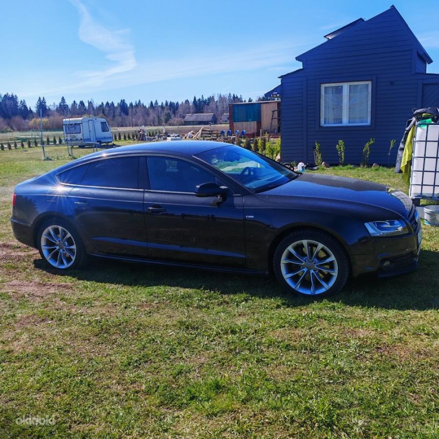 Black Audi A5 2011 in Tallinn, with an engine capacity of 0.00 L and mileage of 260 thousand km for 9500 €, photo 25 on AUTOMOTO.COM.LV