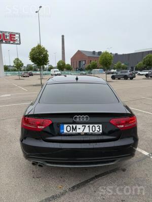 Black Audi A5 2011 in Riga, with an engine capacity of 2.00 L and mileage of 261 thousand km for 10250 €, photo 1 on AUTOMOTO.COM.LV