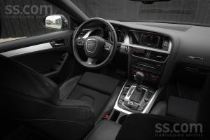 Black Audi A5 2011 in Riga, with an engine capacity of 2.00 L and mileage of 261 thousand km for 10250 €, photo 6 on AUTOMOTO.COM.LV
