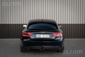 Melns Audi A5 2012 Talsi, ar dzinēja tilpumu 2.00 L un nobraukumu 267 tūkst. km par 9990 €, foto 5 vietnē AUTOMOTO.COM.LV