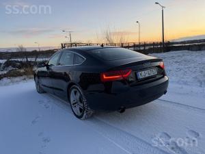 Black Audi A5 2012 in Riga, with an engine capacity of 1.80 L and mileage of 349 thousand km for 7500 €, photo 2 on AUTOMOTO.COM.LV
