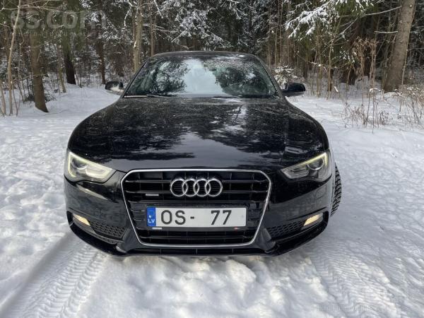 Black Audi A5 2012 in Ogre, with an engine capacity of 2.00 L and mileage of 230 thousand km for 9100 €, photo 2 on AUTOMOTO.COM.LV