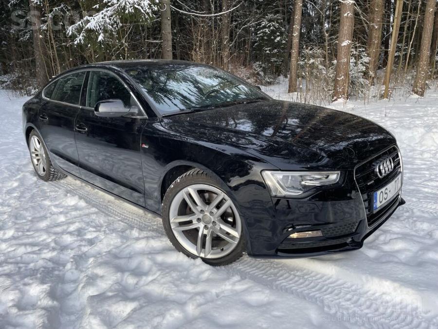 Black Audi A5 2012 in Ogre, with an engine capacity of 2.00 L and mileage of 230 thousand km for 9100 €, photo 3 on AUTOMOTO.COM.LV