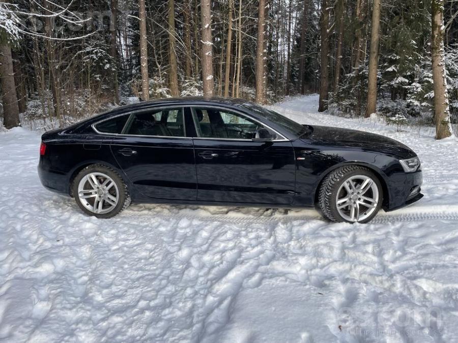 Black Audi A5 2012 in Ogre, with an engine capacity of 2.00 L and mileage of 230 thousand km for 9100 €, photo 4 on AUTOMOTO.COM.LV