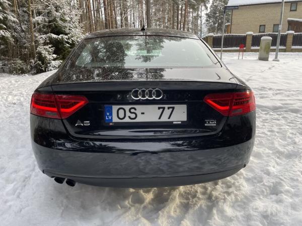Black Audi A5 2012 in Ogre, with an engine capacity of 2.00 L and mileage of 230 thousand km for 9100 €, photo 6 on AUTOMOTO.COM.LV