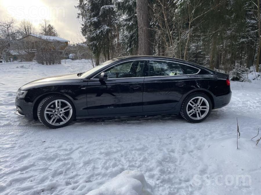 Black Audi A5 2012 in Ogre, with an engine capacity of 2.00 L and mileage of 230 thousand km for 9100 €, photo 8 on AUTOMOTO.COM.LV