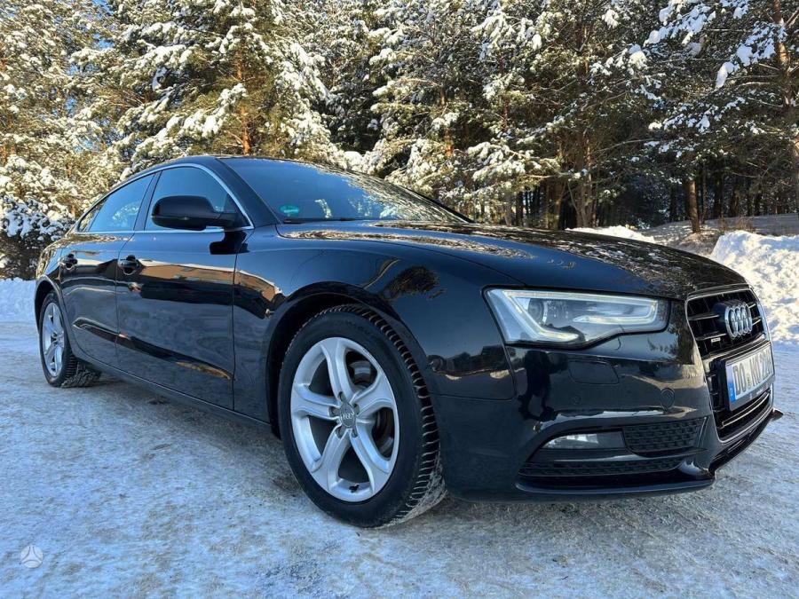 Melns Audi A5 2012 Viļņa, ar dzinēja tilpumu 1.97 L un nobraukumu 220 tūkst. km par 10550 €, foto 13 vietnē AUTOMOTO.COM.LV