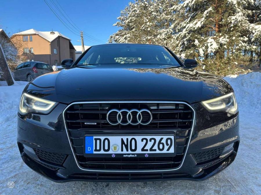 Melns Audi A5 2012 Viļņa, ar dzinēja tilpumu 1.97 L un nobraukumu 220 tūkst. km par 10550 €, foto 16 vietnē AUTOMOTO.COM.LV