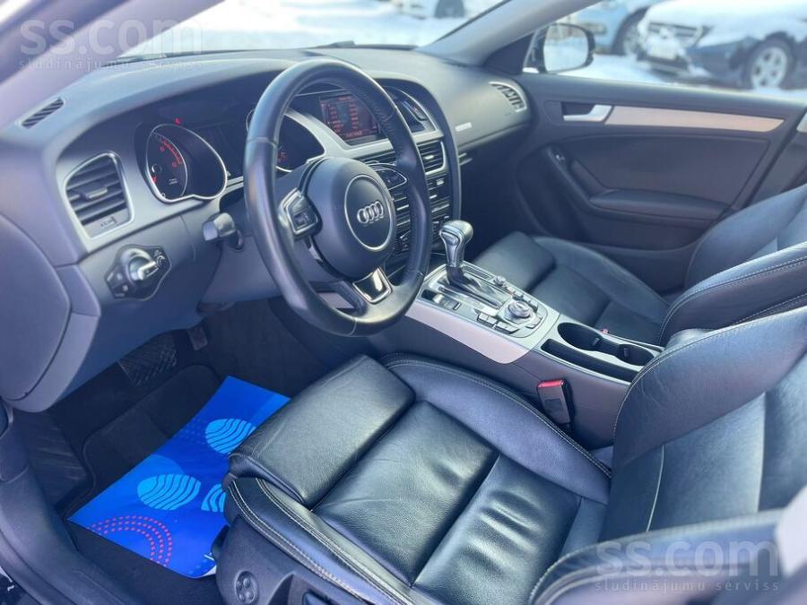 Melns Audi A5 2012 Kuldīga, ar dzinēja tilpumu 3.00 L un nobraukumu 266 tūkst. km par 10190 €, foto 8 vietnē AUTOMOTO.COM.LV