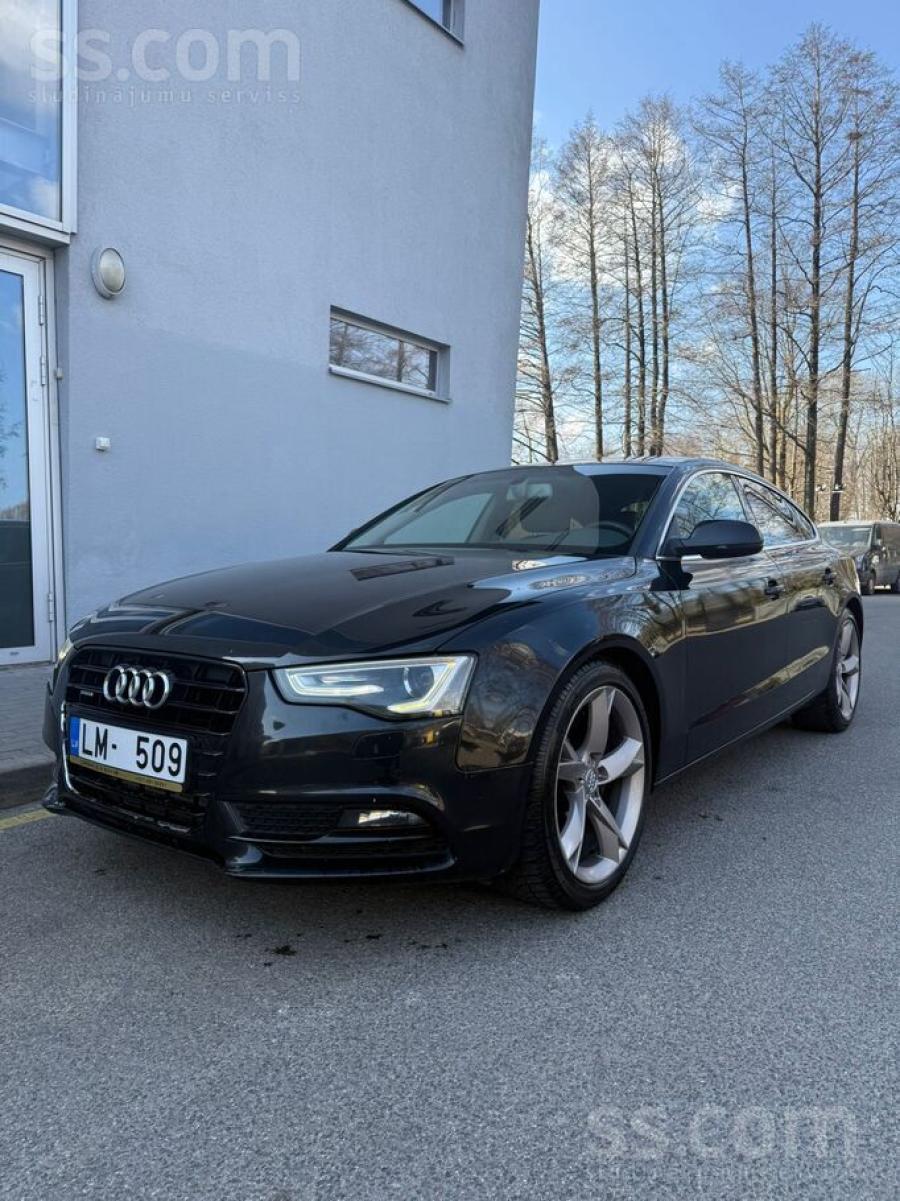 Black Audi A5 2012 in Riga, with an engine capacity of 3.00 L and mileage of 0 thousand km for 7500 €, photo 3 on AUTOMOTO.COM.LV