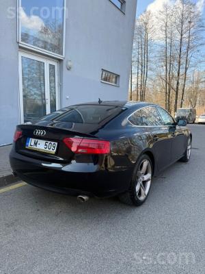 Black Audi A5 2012 in Riga, with an engine capacity of 3.00 L and mileage of 0 thousand km for 7500 €, photo 5 on AUTOMOTO.COM.LV