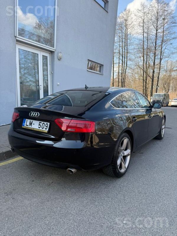 Black Audi A5 2012 in Riga, with an engine capacity of 3.00 L and mileage of 0 thousand km for 7500 €, photo 4 on AUTOMOTO.COM.LV