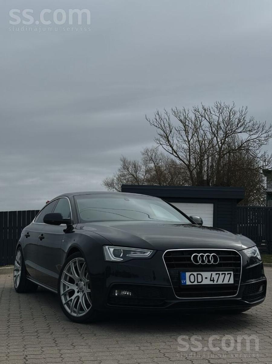 Melns Audi A5 2012 Liepāja, ar dzinēja tilpumu 1.80 L un nobraukumu 192 tūkst. km par 11500 €, foto 1 vietnē AUTOMOTO.COM.LV